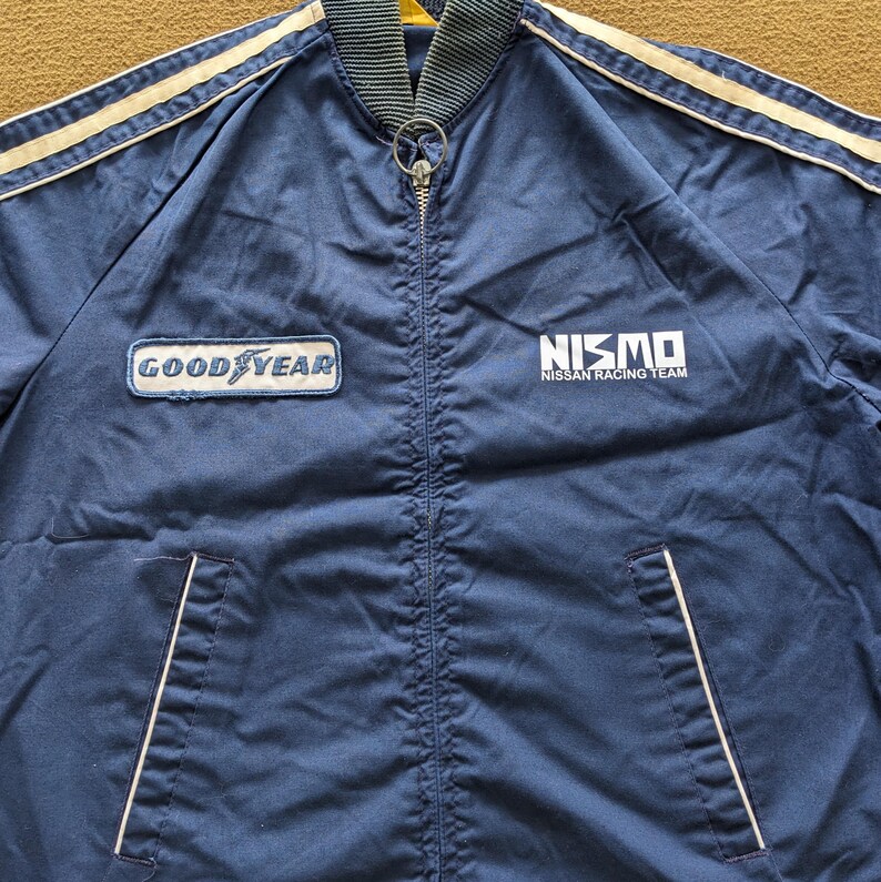 Vintage NISMO NISSAN X GOODYEAR Racing Team Workers Custom Jacket - Etsy
