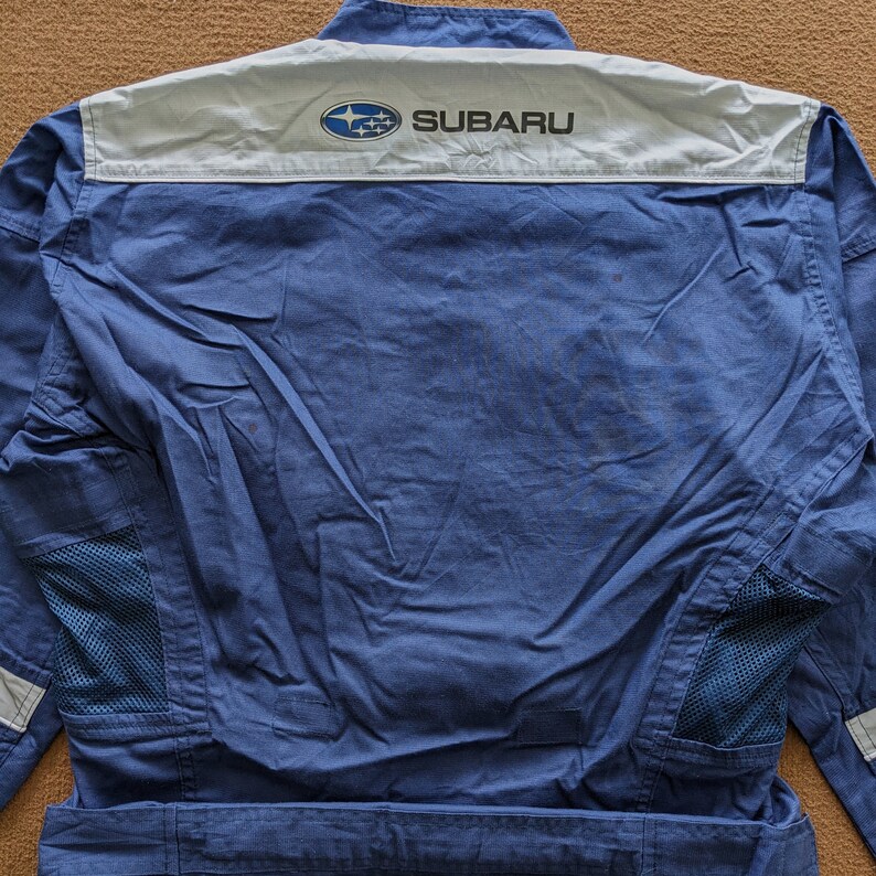 Vintage SUBARU Japanese Racing Brand Coverall Jacket - Etsy