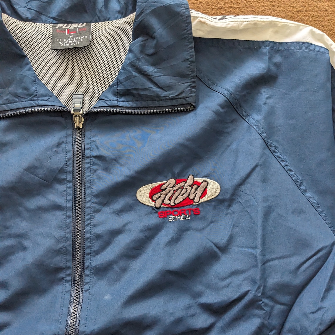 Vintage FUBU Sports Series Windbreaker Jacket - Etsy