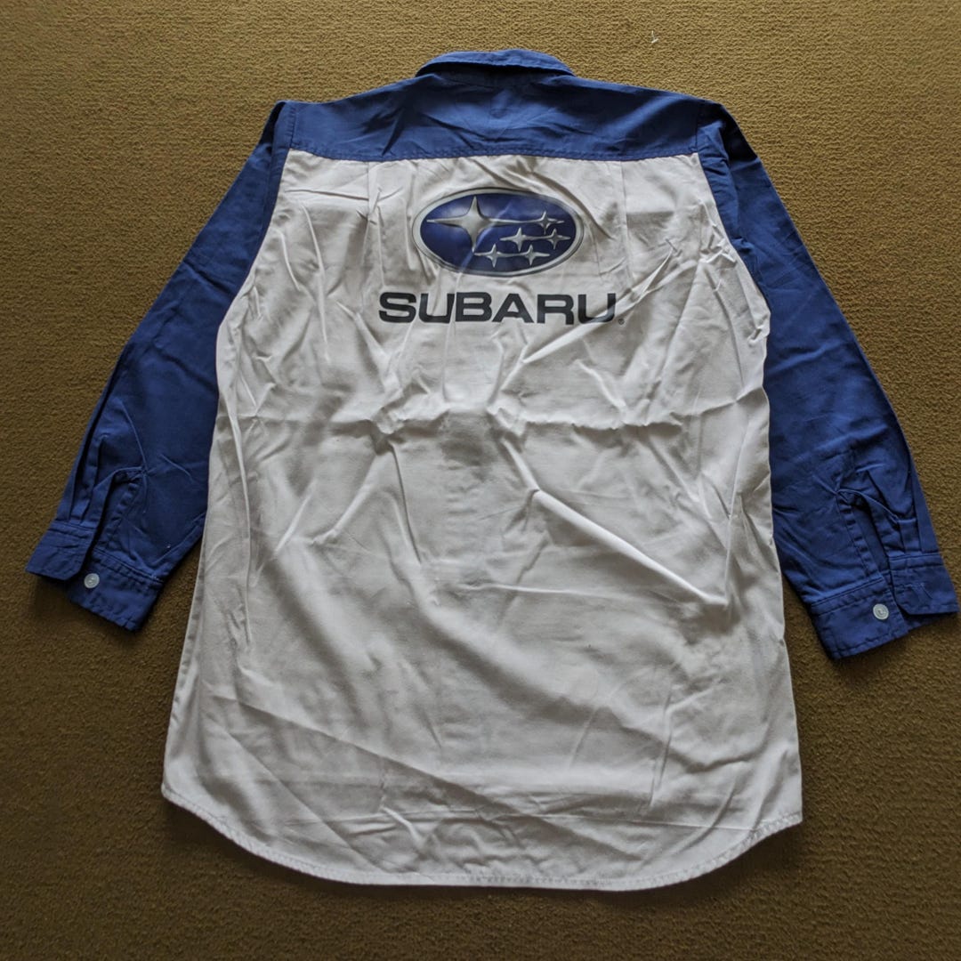Vintage SUBARU Japanese Racing Team Uniform Custom Jacket - Etsy