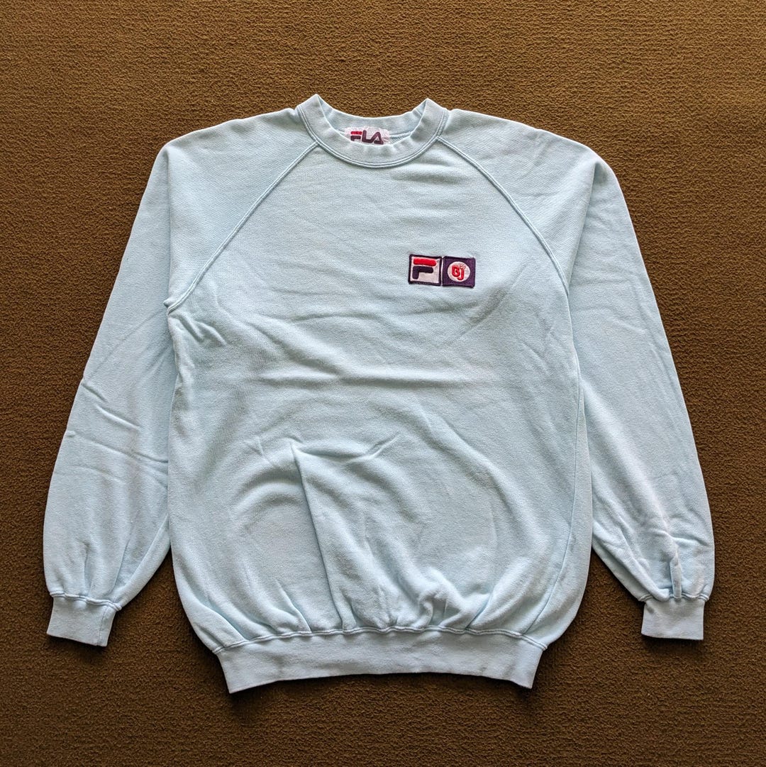 Vintage FILA BJORN Borg Bj Sportswear Brand Sweatshirt - Etsy