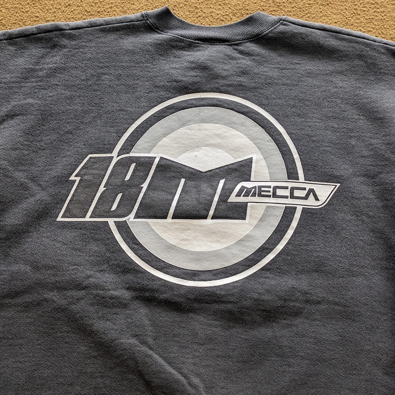 Vintage MECCA American Hip Hop Style Sweatshirt - Etsy