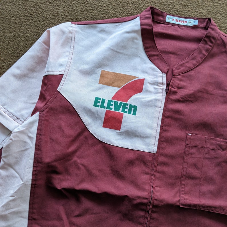 Vintage 7 ELEVEN Workers Uniform Jacket - Etsy