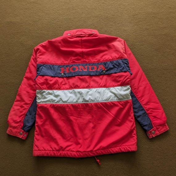 Vintage HONDA Motorsports Racing Custom Jacket - Gem