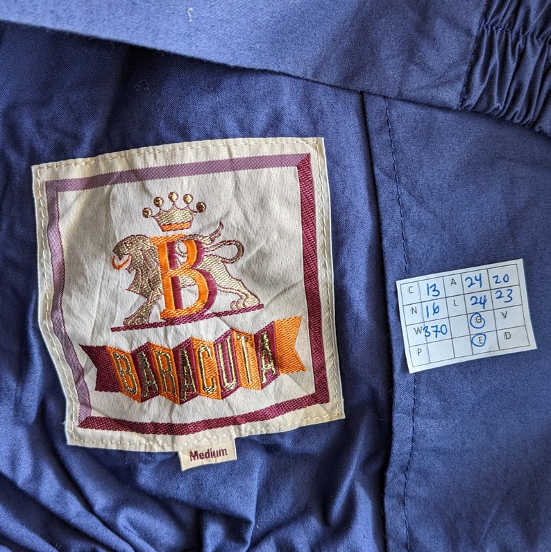 Vintage BARACUTA Brand Jacket - Etsy