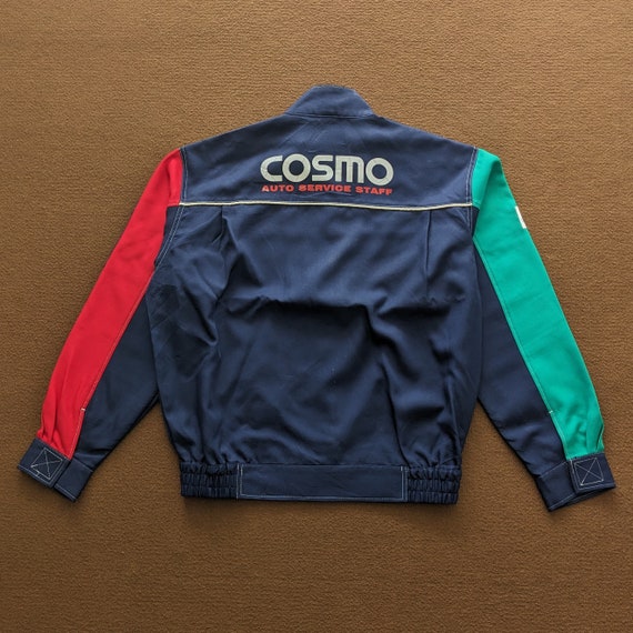 Vintage COSMO Japanese Racing Team Jacket - Gem