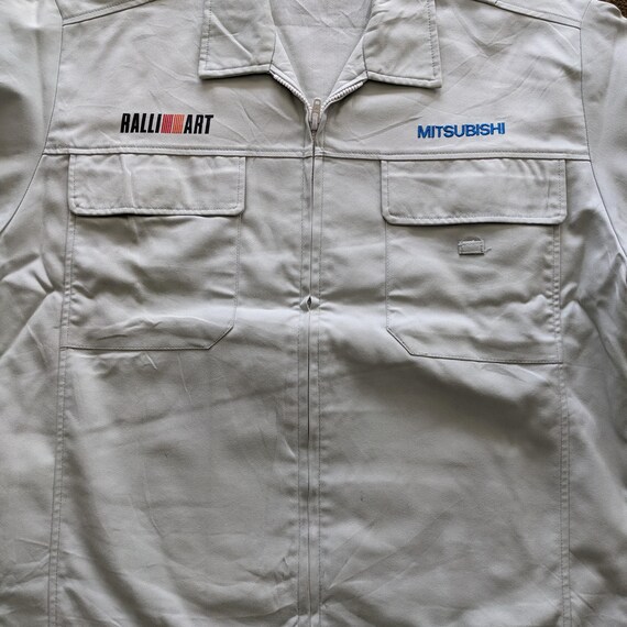 Vintage MITSUBISHI RALLI ART Motorsports Racing Worke… - Gem