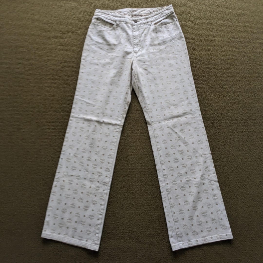 Vintage MCM LEGENE Monogram Fashion Designer Brand Jeans - Etsy