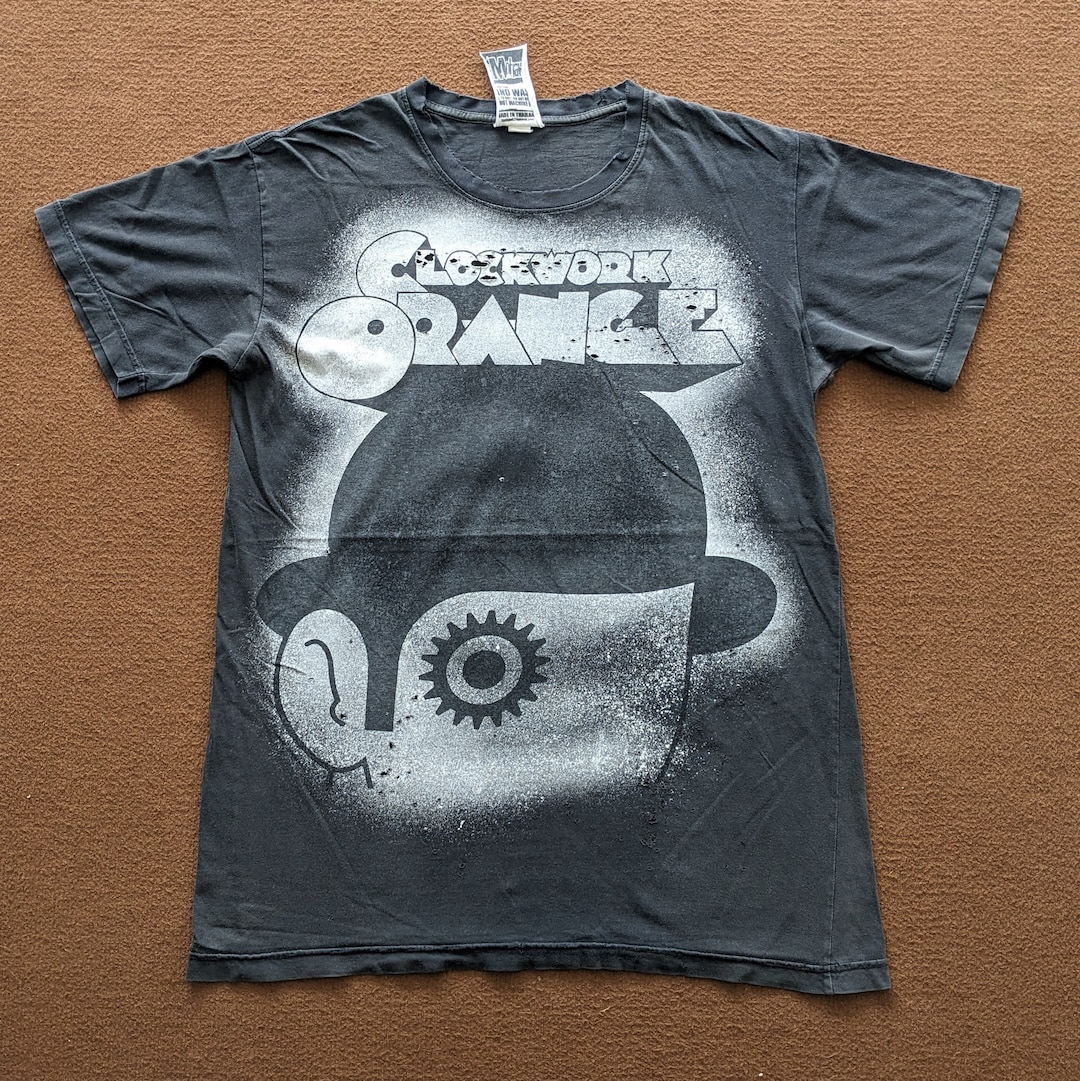 Vintage Clockwork Orange American Crime Movie T-shirt - Etsy
