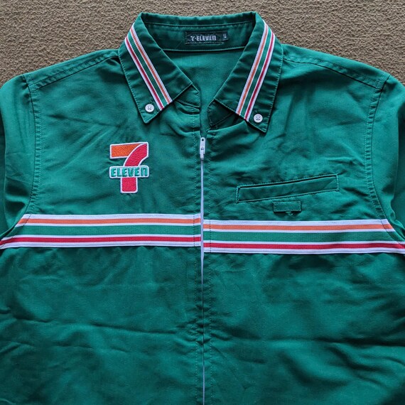 Vintage 7 ELEVEN Uniform Workers Jacket - Gem