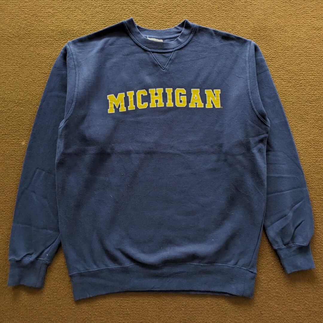Vintage University of MICHIGAN Sweatshirt - Etsy