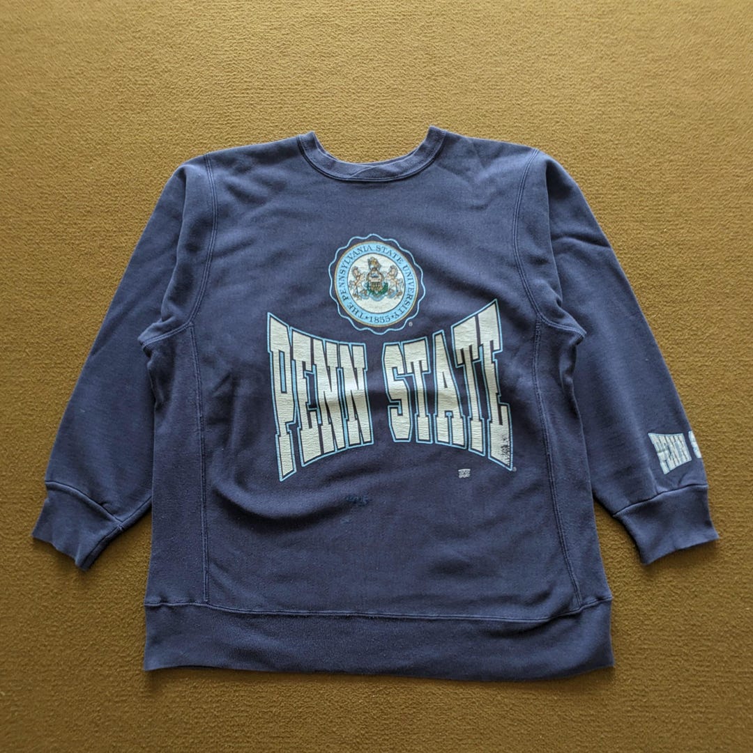 Vintage PENN STATE Sports NFL Football Team Sweatshirt - Etsy