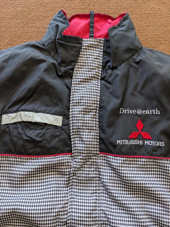 Vintage MITSUBISHI MOTORS Japanese Racing Jacket - Gem