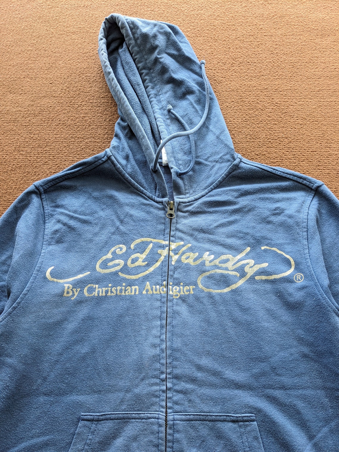 Vintage ED HARDY Rock Style Design Zipper Jacket Hoodies - Etsy