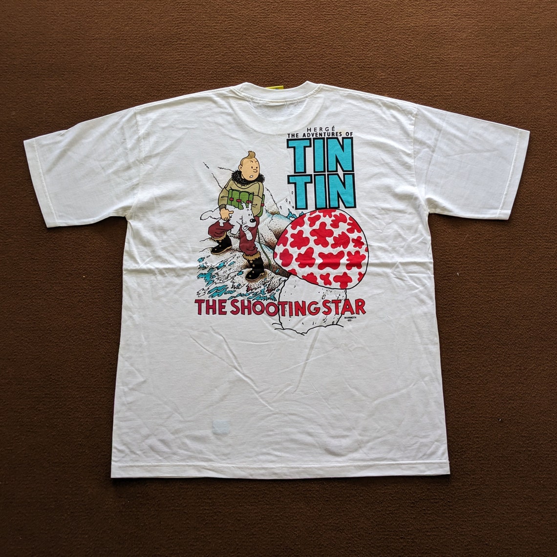 Vintage the Adventures of Tintin Cartoon T-shirt - Etsy