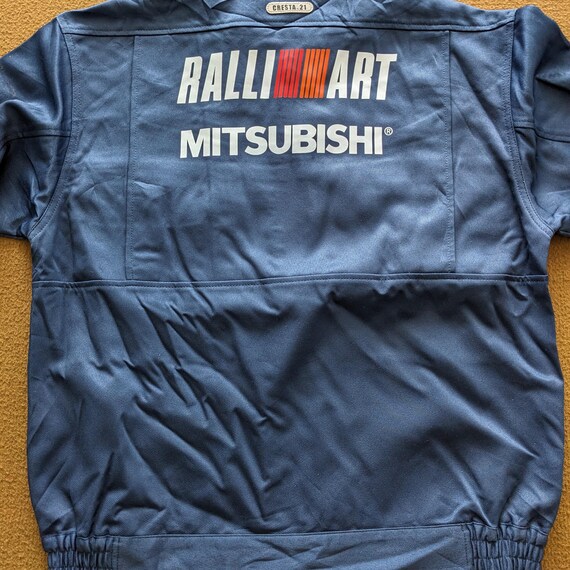 Vintage MITSUBISHI RALLI ART Motorsports Racing Worke… - Gem