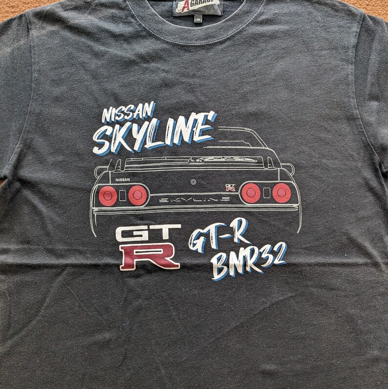 Vintage NISSAN Skyline GTR Racing T-shirt - Etsy