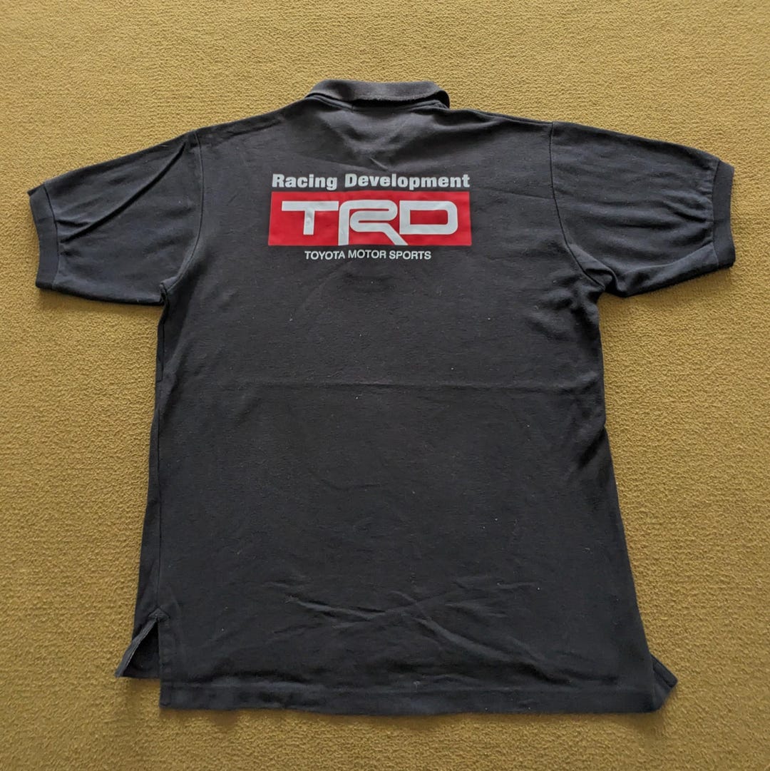 Vintage TRD TOYOTA Motorsports Racing Custom Art Logo Polo Shirts - Etsy