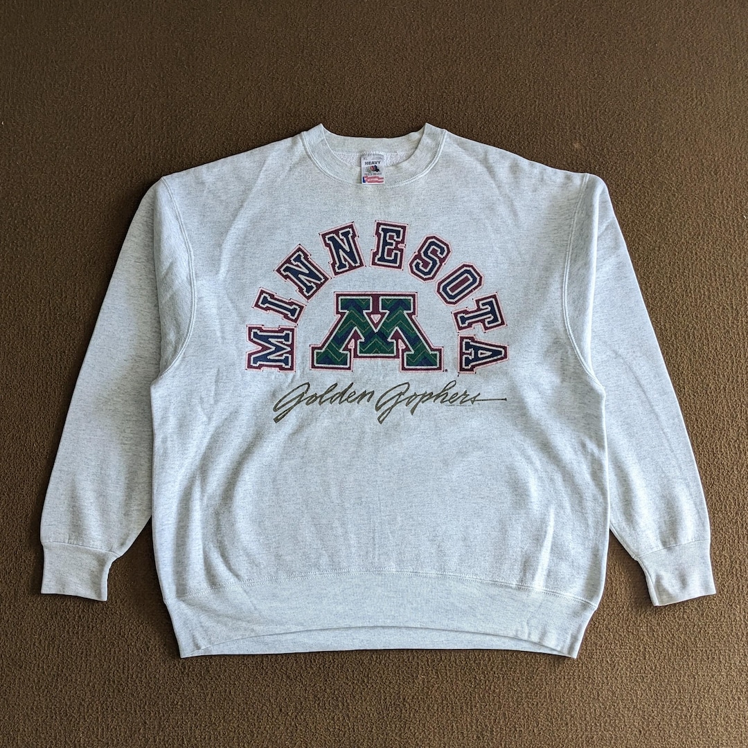 Vintage MINNESOTA Golden Gophers American State Sweatshirt - Etsy