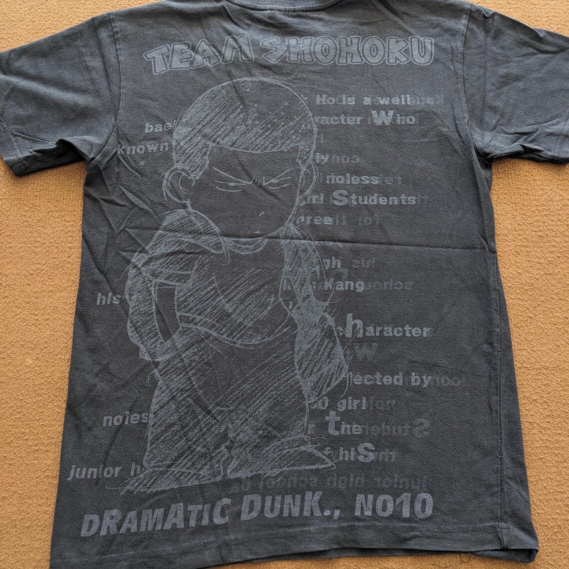 Vintage Number Nine X Team Shohoku Slam Dunk T-shirt - Etsy