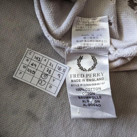 Fred Perry Labels