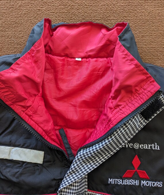 Vintage MITSUBISHI MOTORS Japanese Racing Jacket - Gem