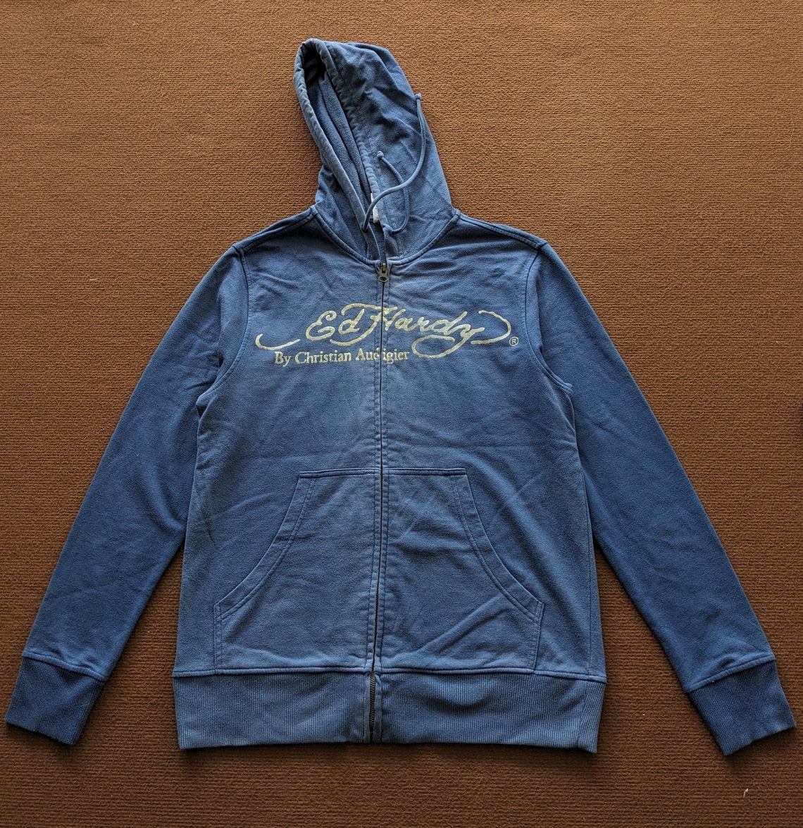 Vintage ED HARDY Rock Style Design Zipper Jacket Hoodies - Etsy