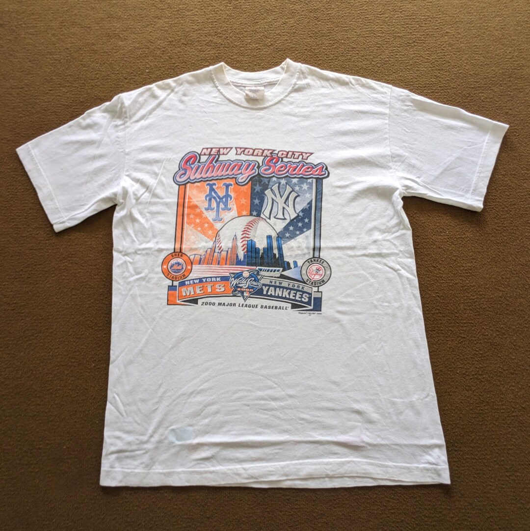 Vintage New York City Subway Series MLB Baseball T-shirt - Etsy