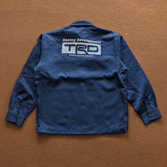 Vintage Toyota Motorsports Racing Uniform Workers Cus… - Gem