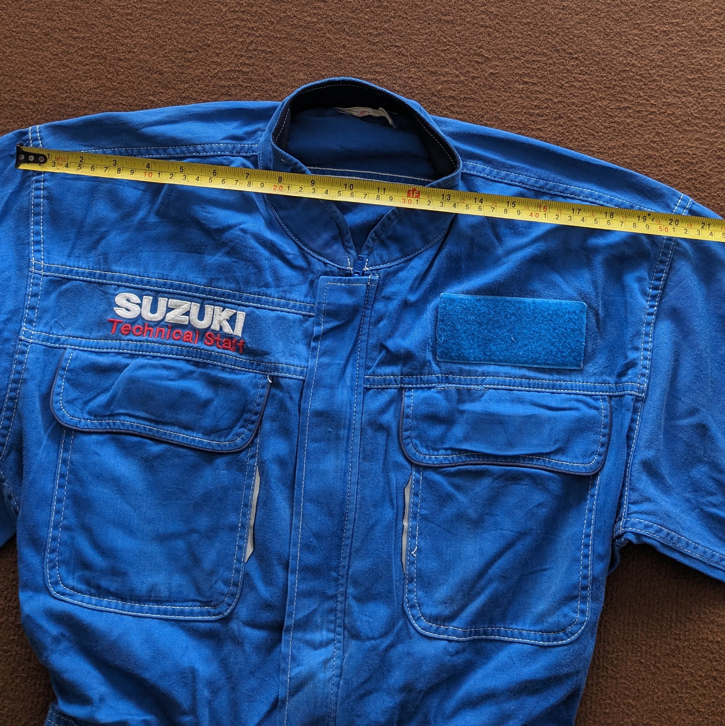 Vintage SUZUKI Technicall Staff Uniform Workers Coverall Jacket - Etsy