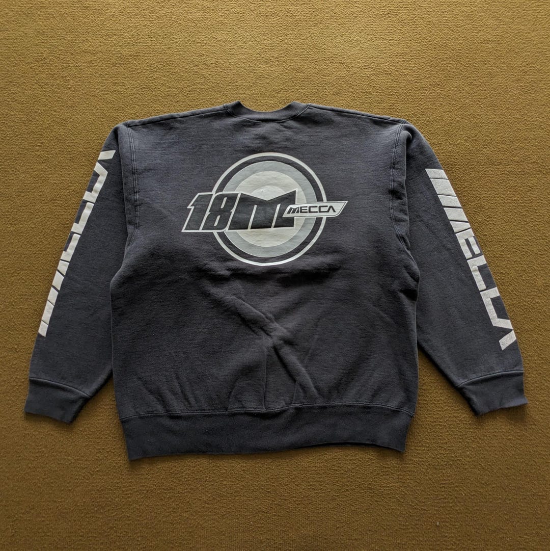 Vintage MECCA American Hip Hop Style Sweatshirt - Etsy