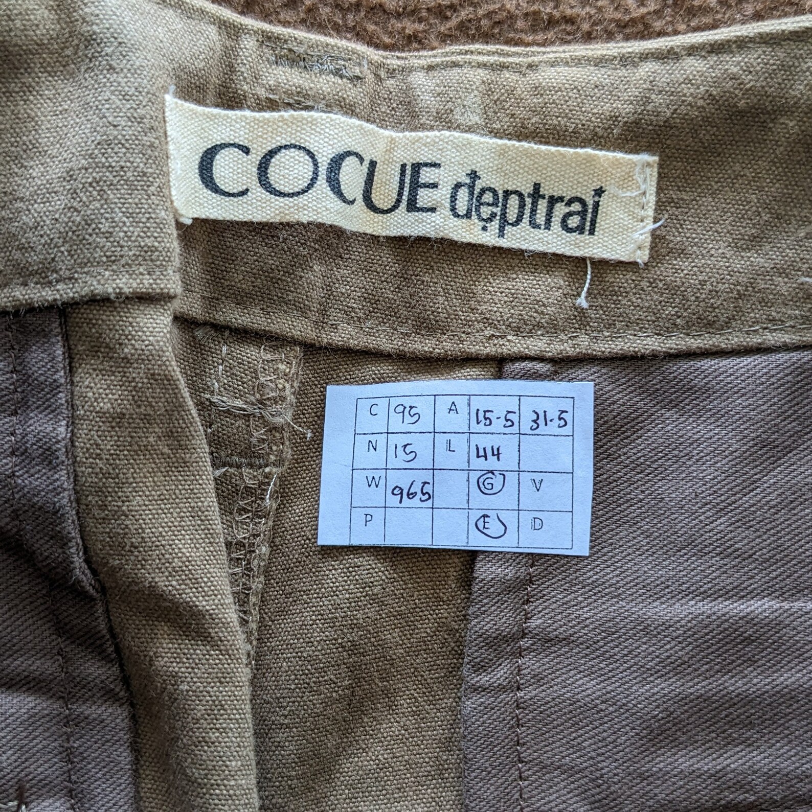 Vintage COCUE Baggy Cargo Style Pants - Etsy
