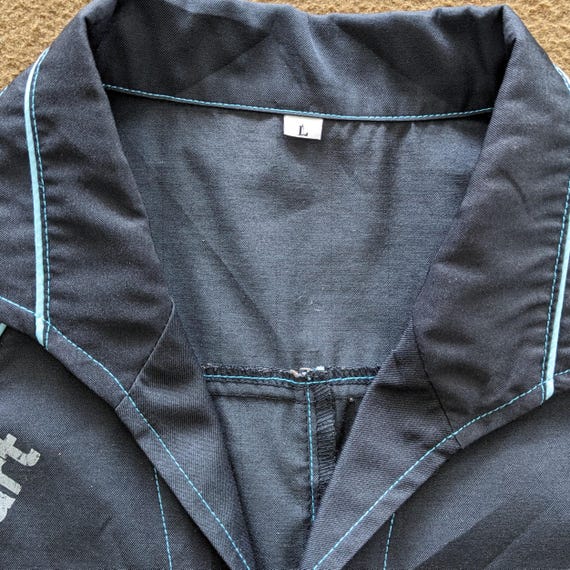 Vintage FAMILY MART Japanese Workers Uniform Shirts - Gem