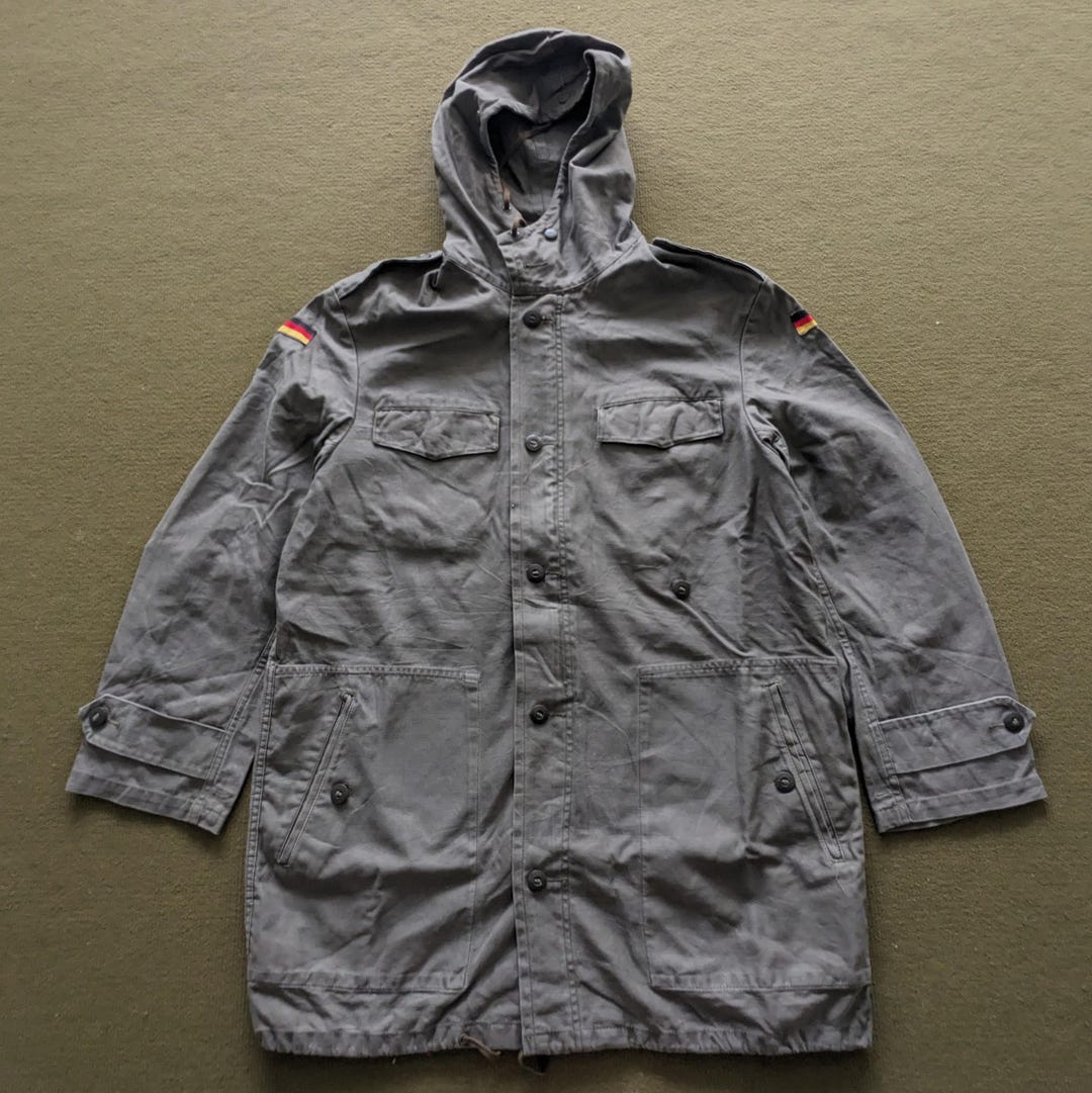 Vintage GERMAN Military Winter Parka Jacket - Etsy