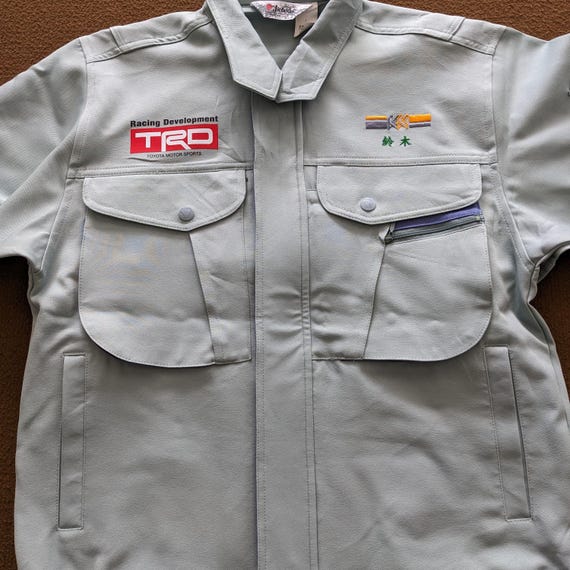Vintage TRD TOYOTA MOTORSPORT Racing Uniform Workers … - Gem