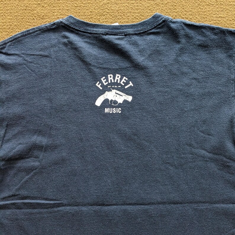 Vintage THE DEVH FERRET Heavy Metal Rock Band T-shirt - Etsy