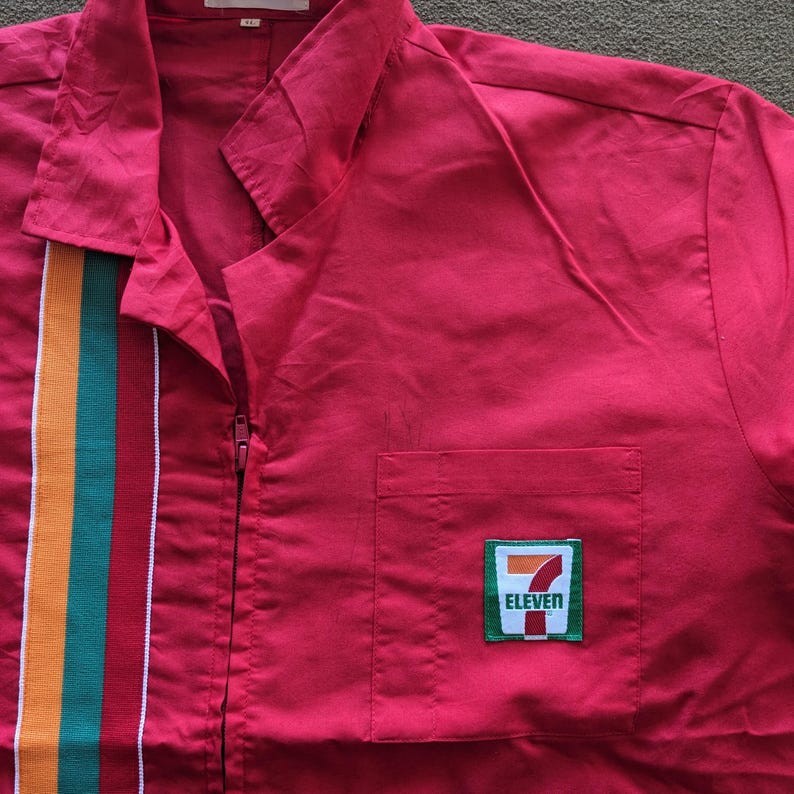 Vintage 7 ELEVEN Uniform Workers Long Shirts - Etsy