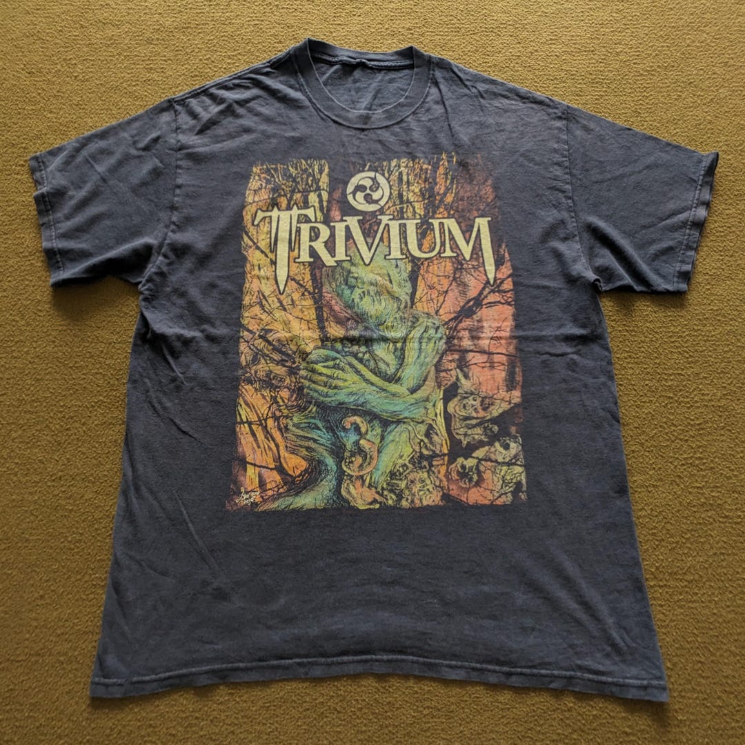 Vintage TRIVIUM American Heavy Metal Band T-shirt - Etsy