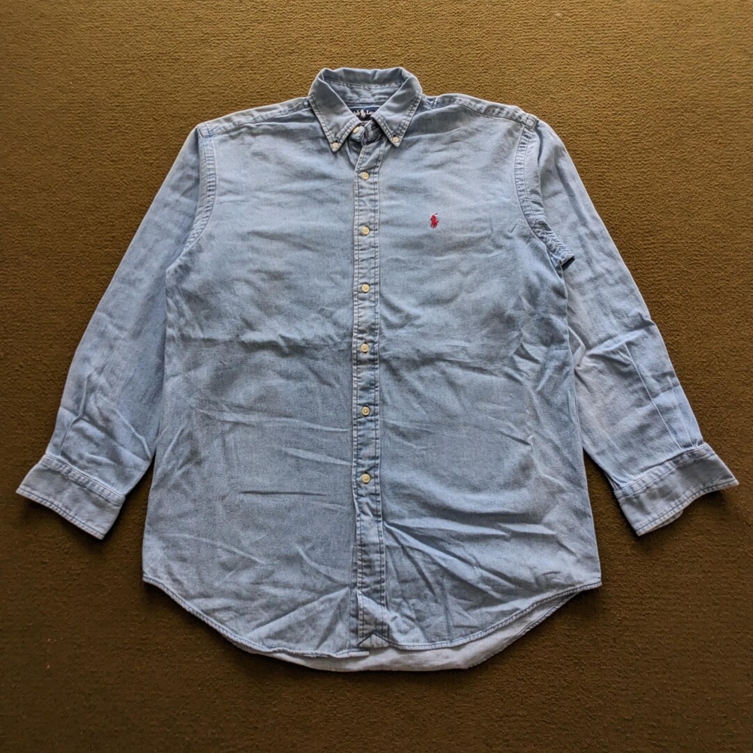 Vintage RALPH LAUREN Luxury Brand Button up Shirts - Etsy