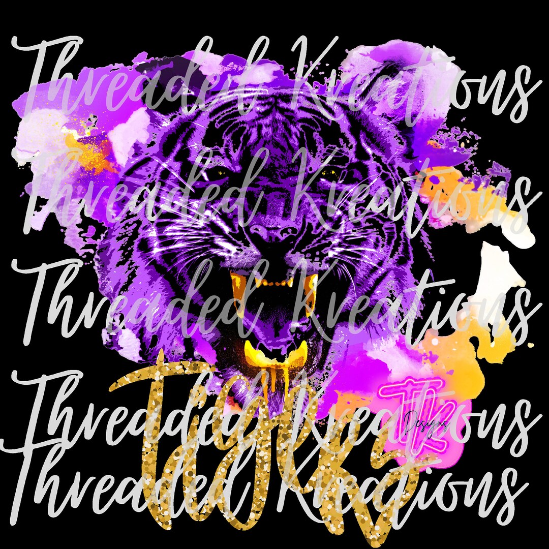 Louisiana Lsu Tigers Png - Etsy