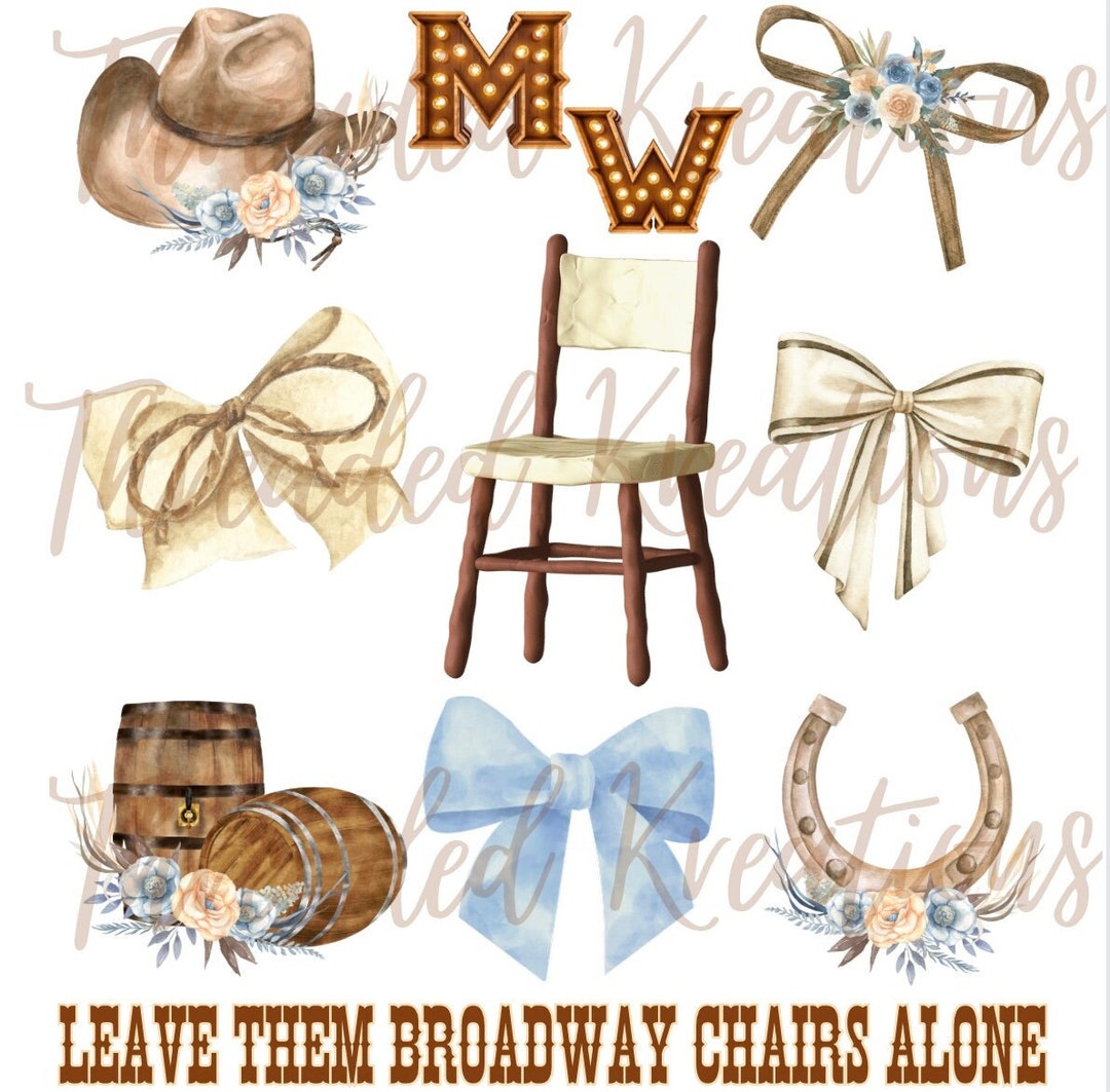Morgan Wallen Chair Coquette Png - Etsy