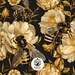 Bee Flower Seamless Pattern Bee Pattern Wallpaper Bee Botanical Print ...