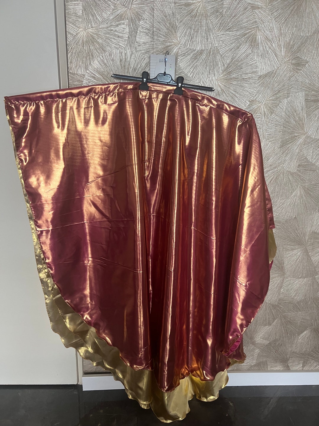 Gold & Dark Pink Praise and Worship Flags Dance Flags - Etsy