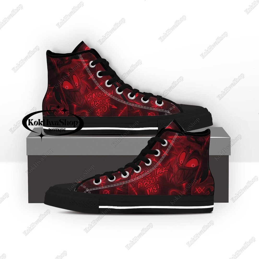 Ha Bin Hotel Shoes, Ha Bin Hotel Sneakers, Angel Dut Men Shoes, Alastor ...