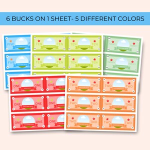 Good Behavior Bucks Printable | Kids Reward System | Printable Play ...