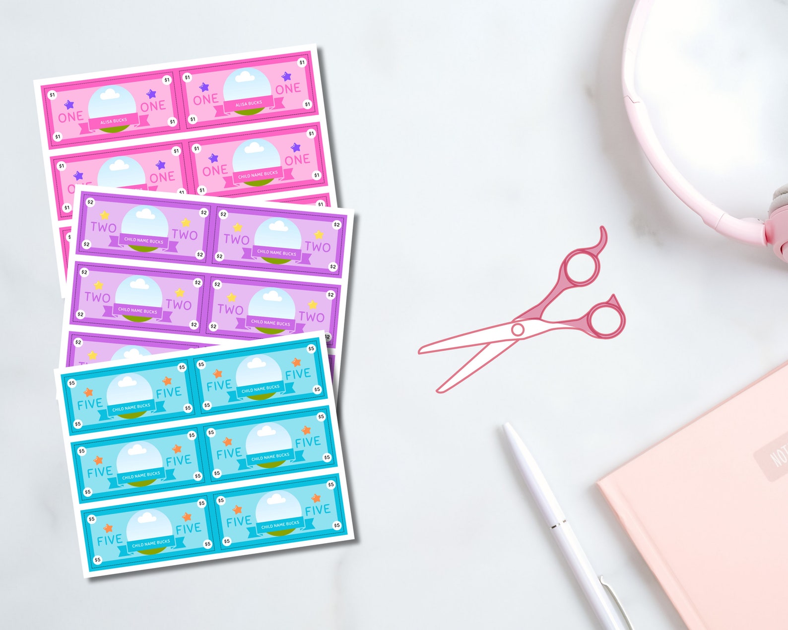 Printable Play Money | Reward Bucks | Good Behavior Bucks Printable ...