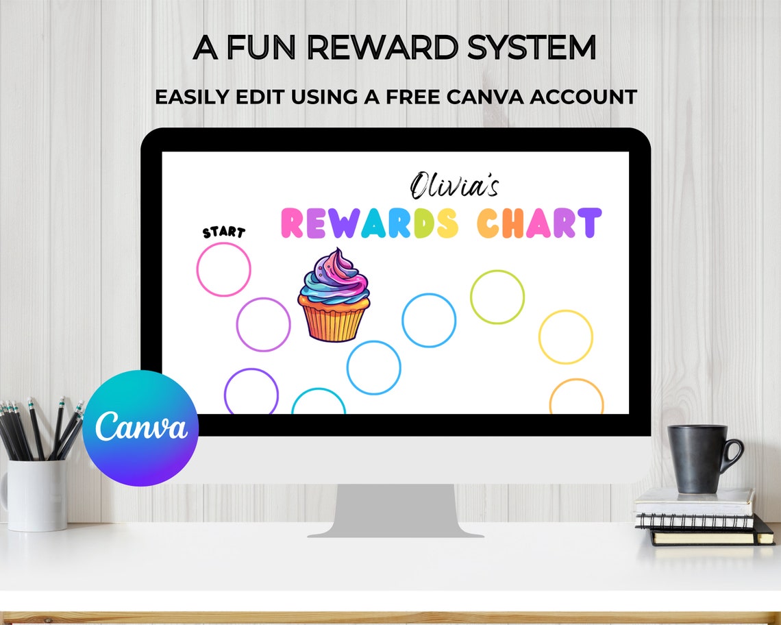 Girl Potty Chart Rewards Chart for Kids Potty Training Chart Girl ...