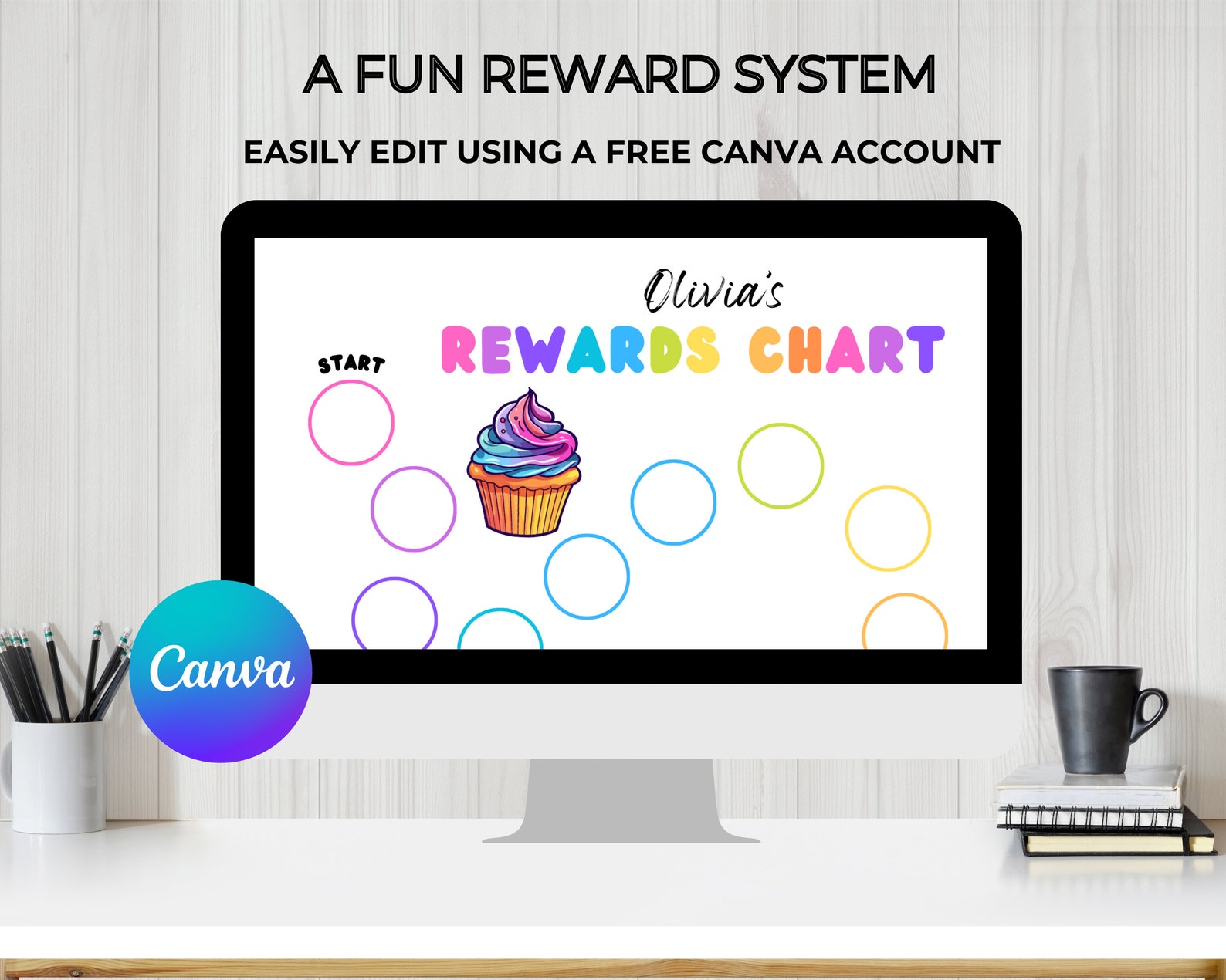 Girl Potty Chart Rewards Chart for Kids Potty Training Chart Girl ...