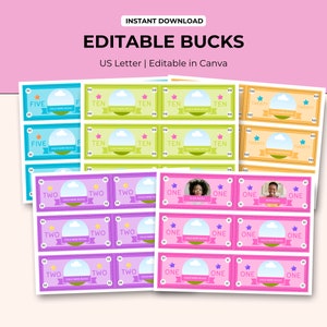 Printable Play Money | Reward Bucks | Good Behavior Bucks Printable ...