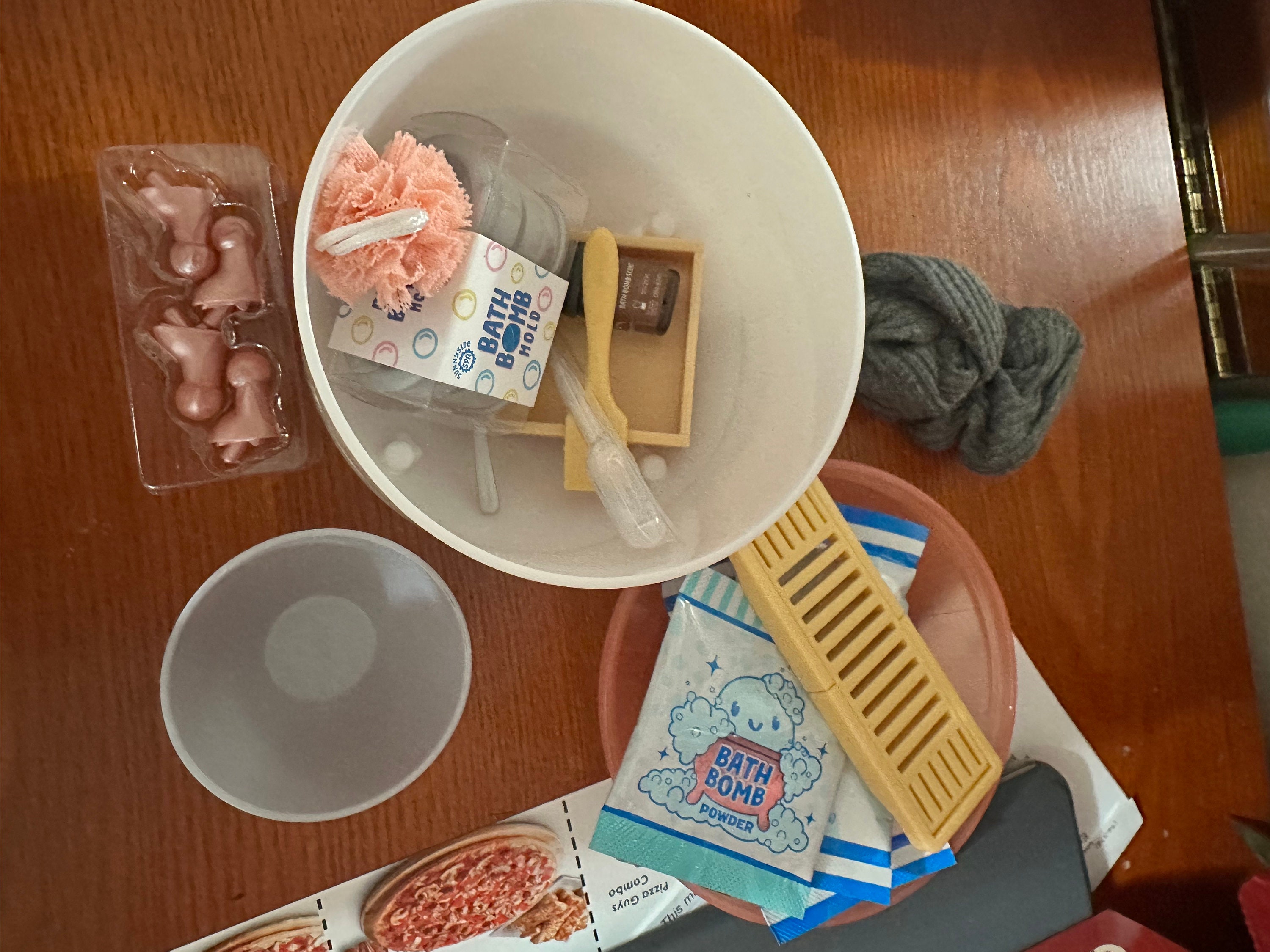 Miniverse Make It Mini Spa Grapefruit Bath Bomb - Etsy